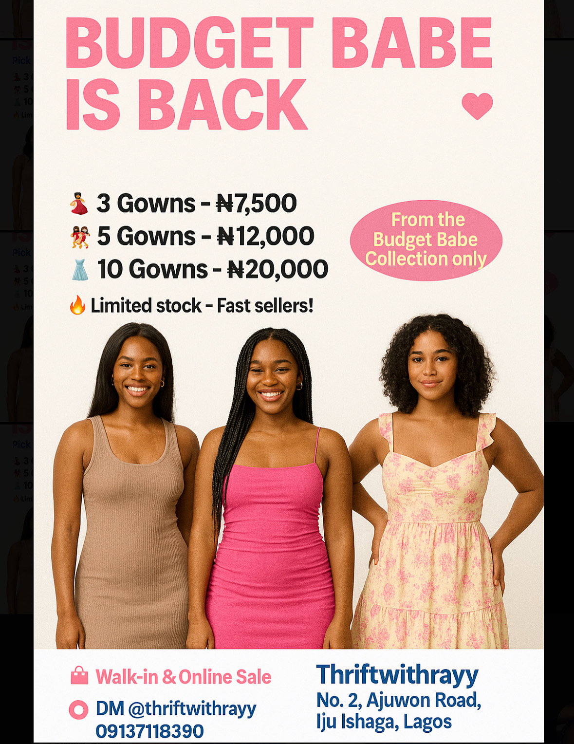 Budget Babe Fest – Thriftwithrayy